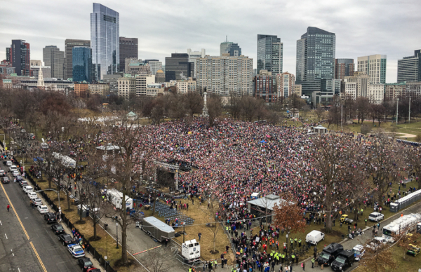 Protests on Boston Common | February 16, 2017 - Friends of the Public ...